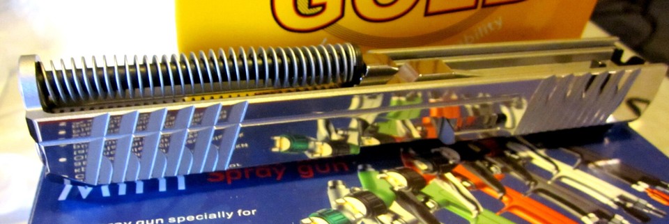 Complete Slide for Glock 17 Mirror Polished 17-4 Stainless Steel Gen 3 ...