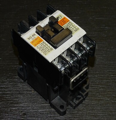Fuji Electric Contactor, Type: SC-03, Cat. No. SC13AA, 220-240 Volt ...
