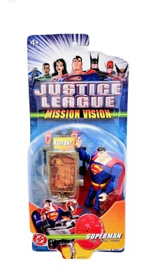 SUPERMAN MISSION VISION ACTION FIGURE JUSTICE LEAGUE | eBay