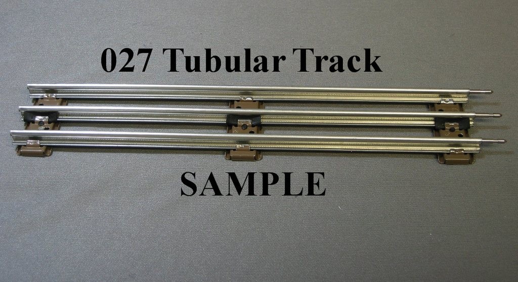 LIONEL 027 GAUGE TUBULAR FIGURE 8 TRACK PACK LAYOUT design 3 Rail Steel ...