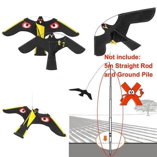 Flying Hawk Kite Bird Scarer Drive Bird Kite Bird Repellent for Garden ...