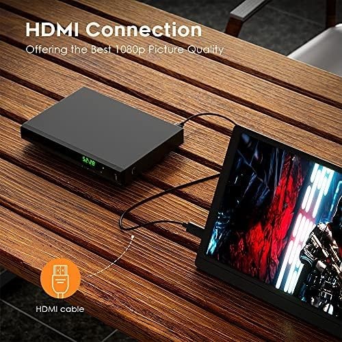 Blu Ray DVD Player, 1080P Home Theater Disc System, Play All DVDs and ...