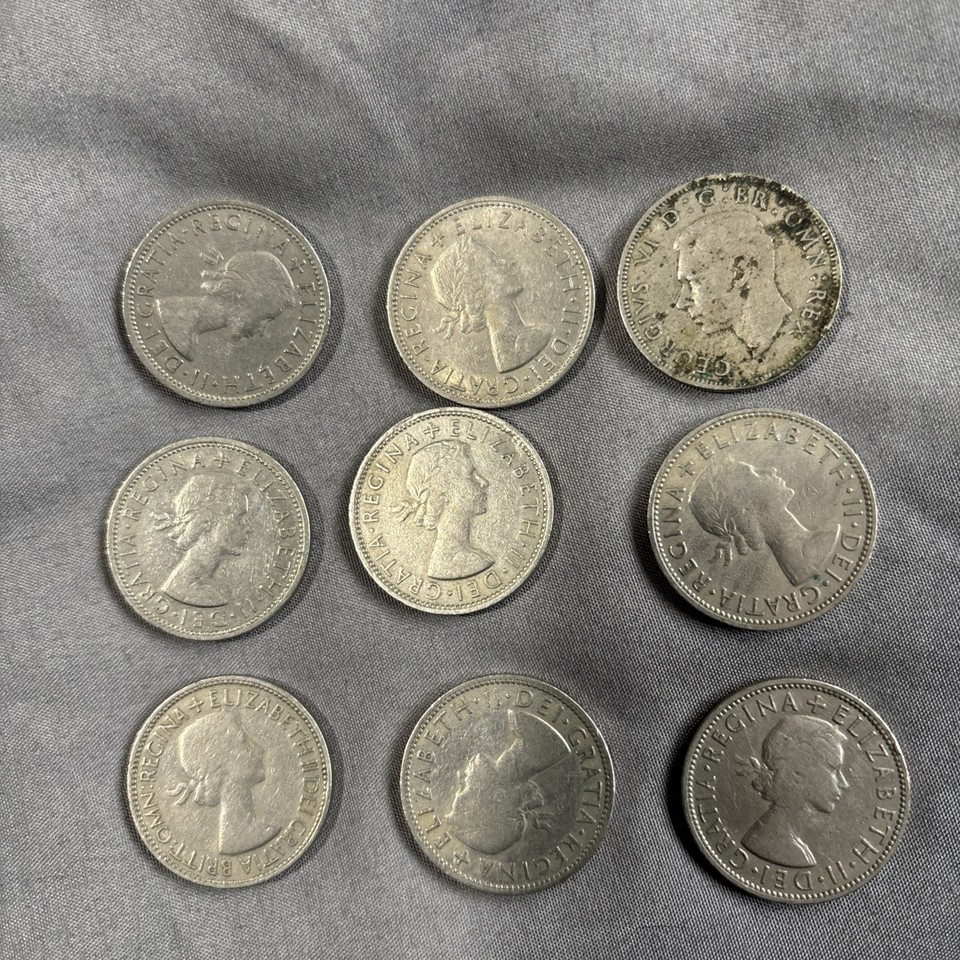 2 Shilling Piece Job Lot Antique Coin Collectible | eBay UK