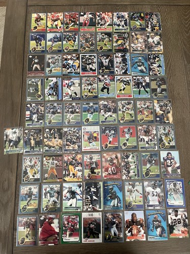 Huge 2002-2003 NFL Topps Chrome & Upper Deck 73 Card Lot With Some ...