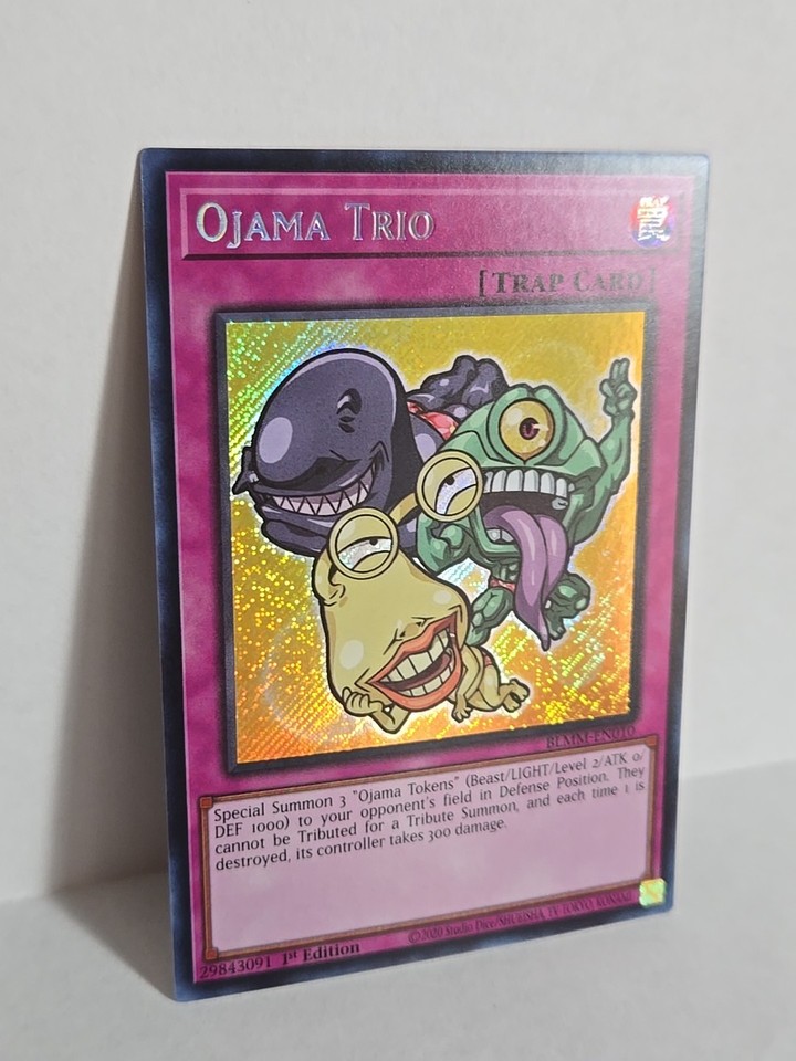Ojama Trio BLMM-EN010 Battles of Legend: Monster Mayhem 1st Edition | eBay