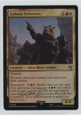 Judoon Enforcers Foil Magic: Universes Beyond: Doctor Who WHO #0138 | eBay
