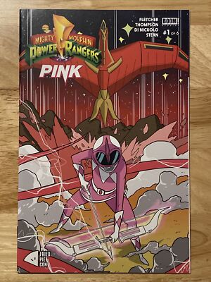 Mighty Morphin Power Rangers Pink #1 FRIED PIE CON VARIANT | eBay