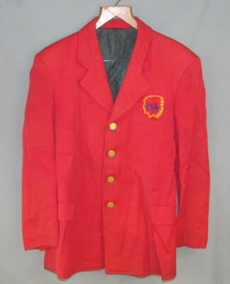 Vintage 1950s Milwaukee Braves Baseball Red Ushers Jacket Uniform ...