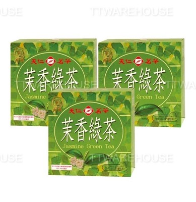 (3 PCS) NEW TEN REN JASMINE GREEN TEA 2g*50bags TENREN 天仁茗茶 茉香綠茶袋茶茶包 ...