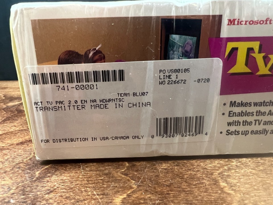 Vtg Microsoft Actimates Interactive Barney Arthur & Barney TV Pack VHS ...