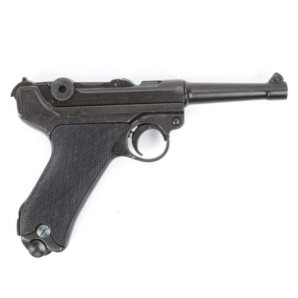 Denix German WWI, WWII Luger Parabellum P-08 Nonfiring Replica Gun Prop ...