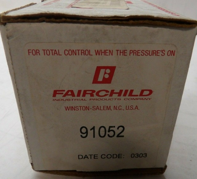 Fairchild Model 91 High Pressure Selector Relay 91052 for sale online ...