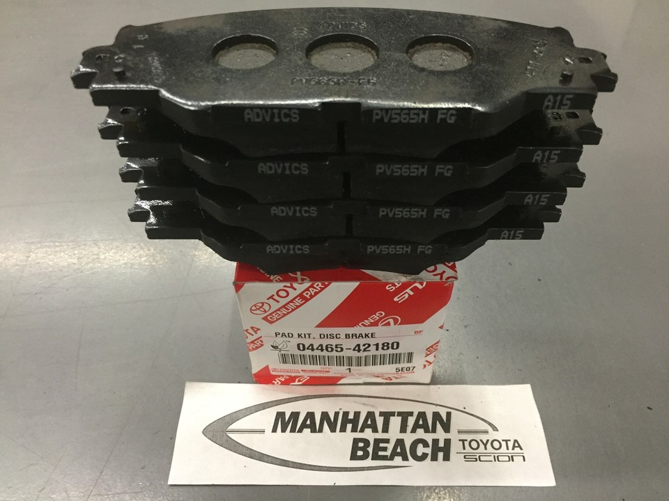 2011 - 2016 SCION TC FRONT Brake Pads NEW genuine Toyota OEM 04465 ...