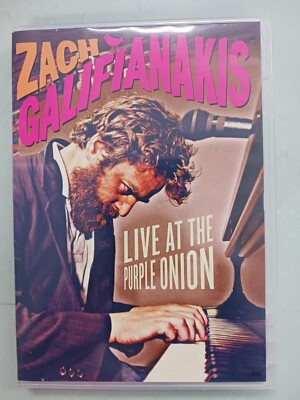 Zach Galifianakis Comedy DVD Live at the Purple Onion DVD Stand-Up 2005 ...