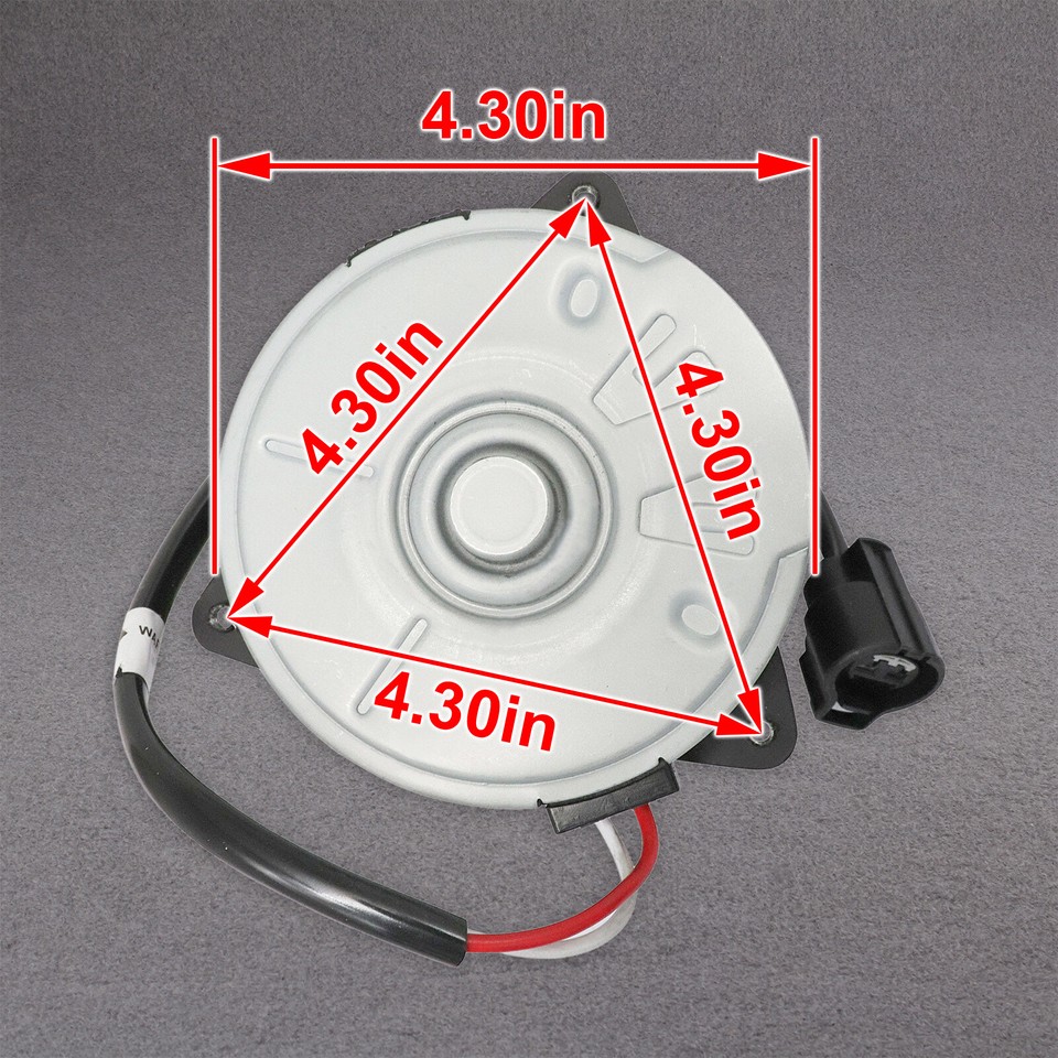 Radiator Cooling Fan Motor Assembly for Toyota Highlander 3.3L 2WD 4WD ...