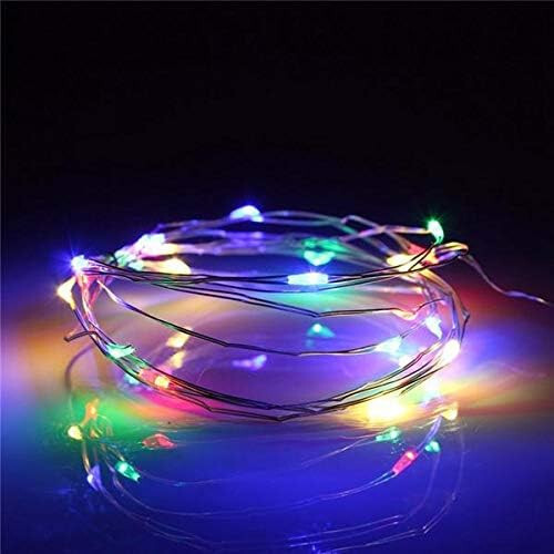 LED Micro Fairy String Light 20 RGB Multi-Color Flashing Waterproof | eBay