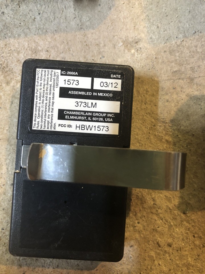 Liftmaster 373LM HBW1573 3 Button Garage Door Opener Transmitter | eBay