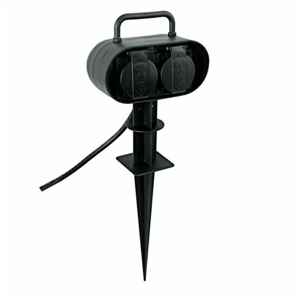 Arlec 2 Outlet Remote Control Power Garden Stake for sale online | eBay