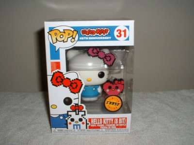 Funko Pop Hello Kitty (8 bit) Vinyl Figure #31 45th Anniversary Chase ...