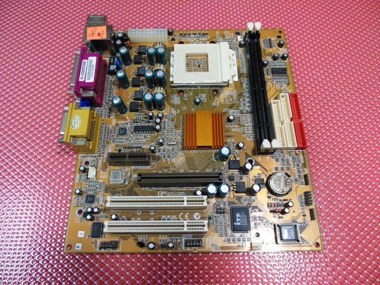 PC Chips/ECS Socket 462 Desktop Motherboard - 2 PCI, AGP, LF-H50X ...
