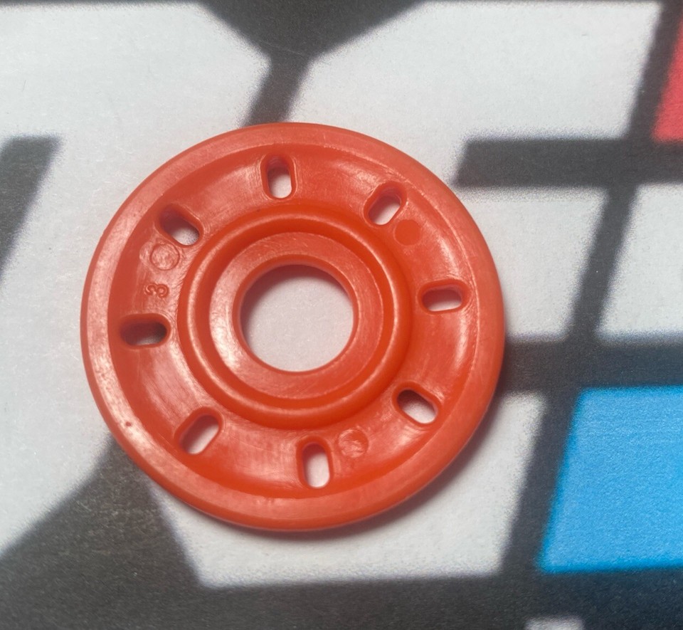 DESTRO (v3) 1992 Vintage GI Joe ARAH HASBRO Weapon Part Red Disc 878R ...