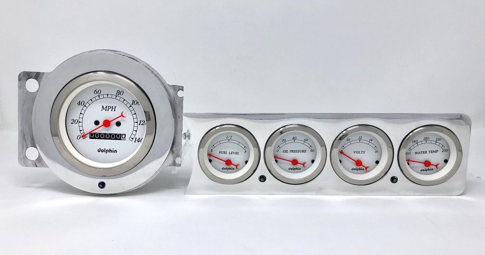 1941 1942 1943 1944 1945 1946 1947 1948 Chevy Car 5 Gauge Dash Panel ...