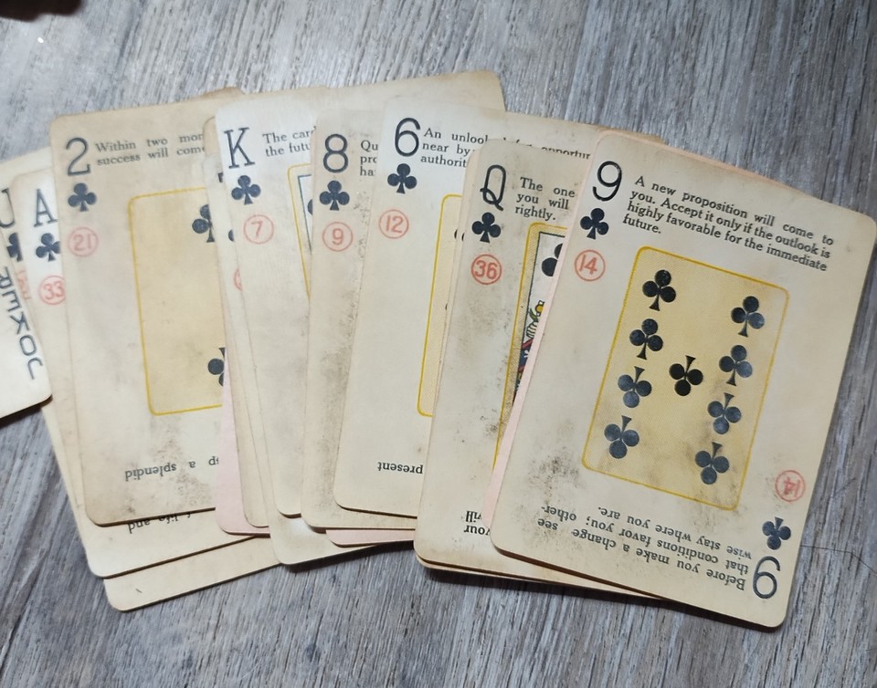 Antique & Rare Deck Of Revelation No. 357x Cards | eBay