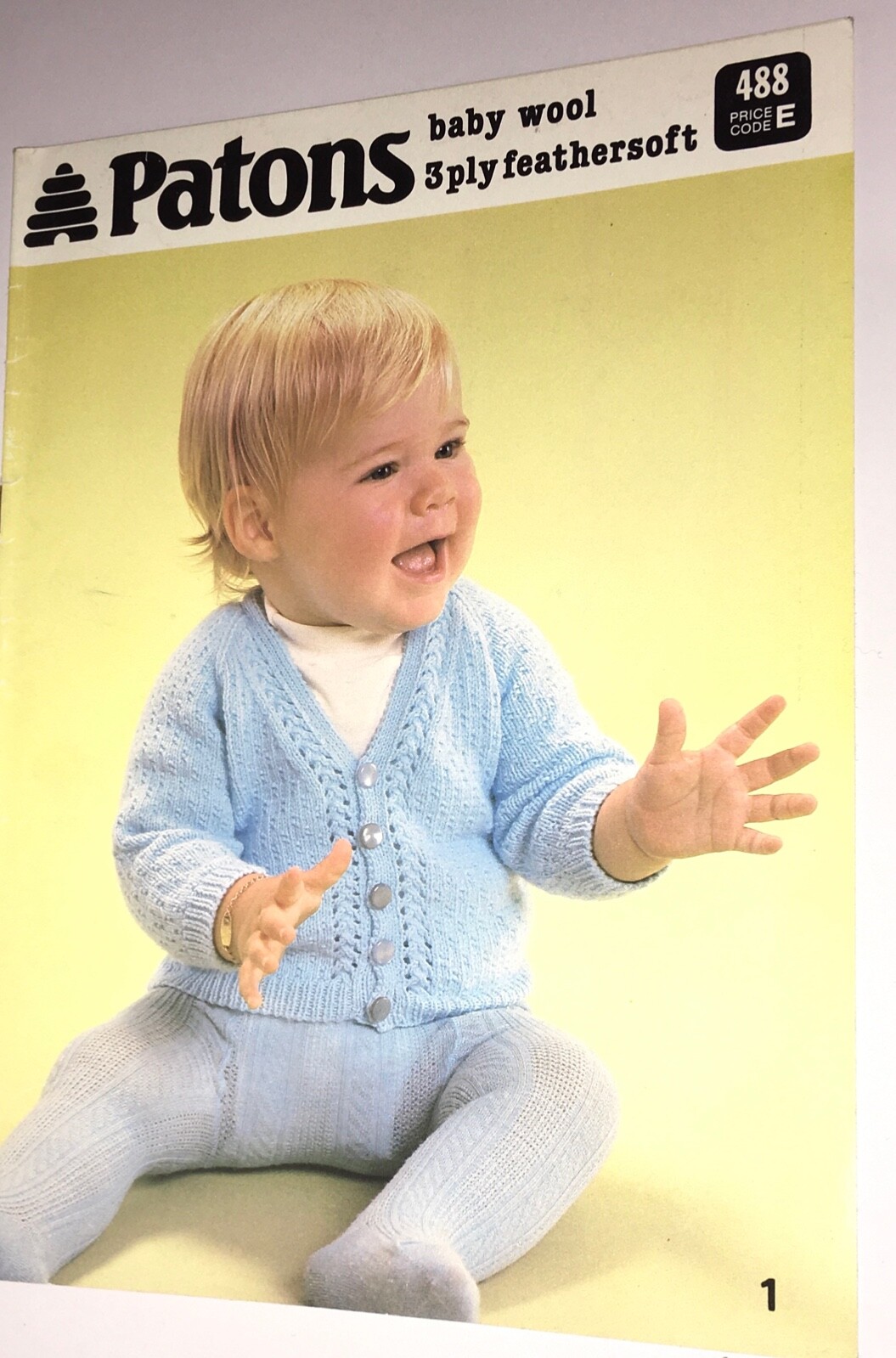 VINTAGE. PATONS KNITTING PATTERN BOOK No 488 | eBay