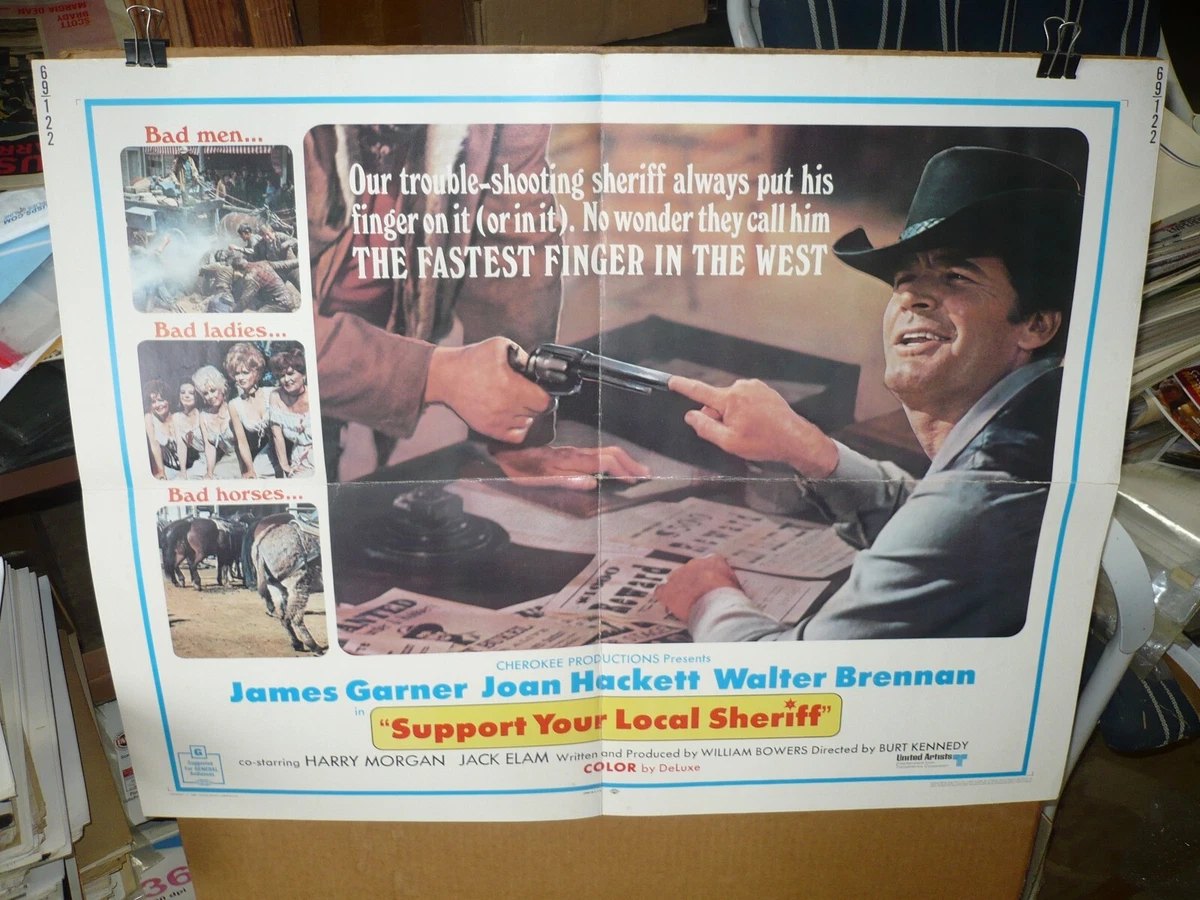 Support Your Local Sheriff Poster