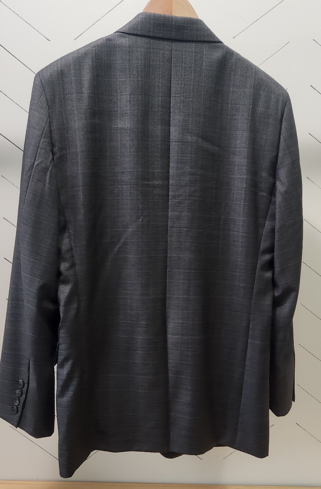 Brooks Brothers Regent Suit Jacket Men's 41R Gray Plaid | eBay