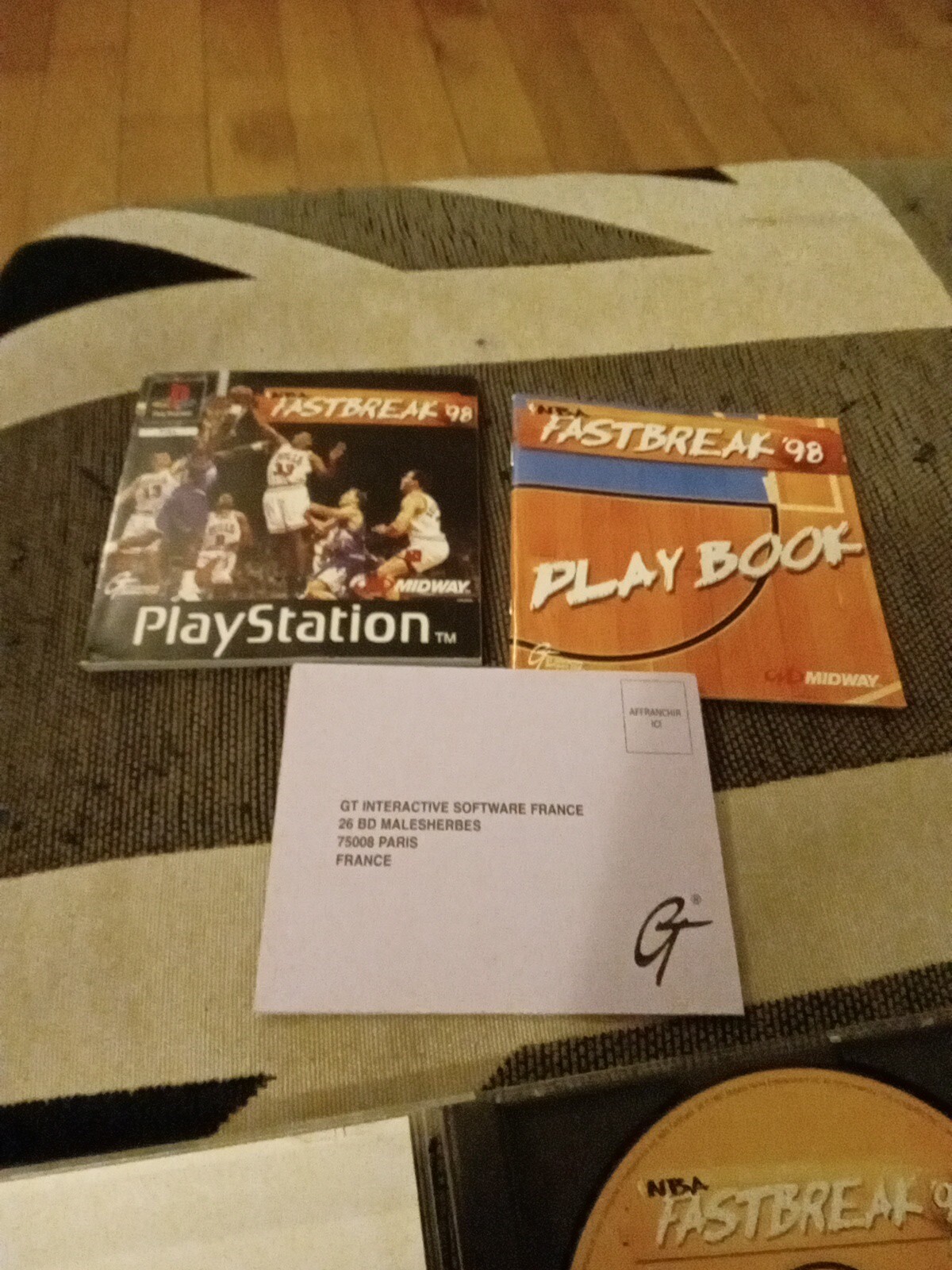 NBA Fastbreak 98 Sony PlayStation Ps1 Game for sale online | eBay