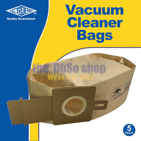 5 x HOOVER Vacuum Cleaner Bags H20 Type To Fit PUREPOWER, U3268, U3330 ...
