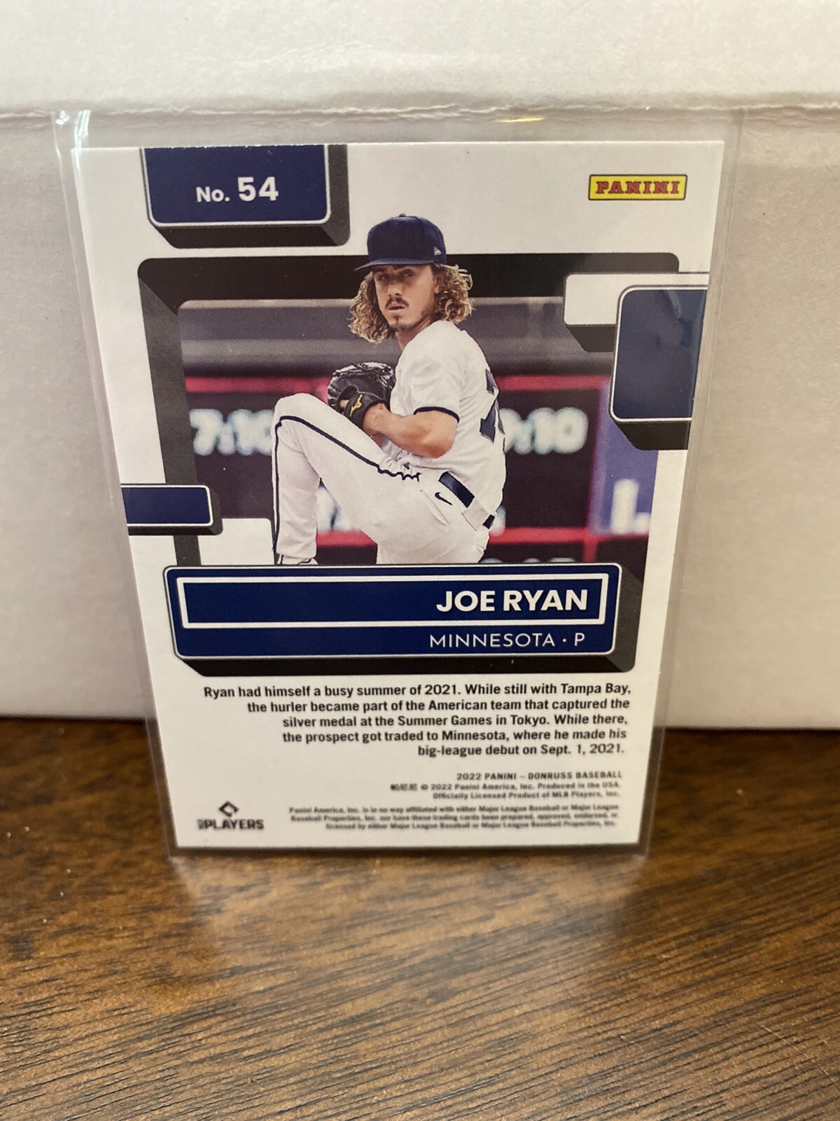 JOE RYAN 2022 DONRUSS LIBERTY PARALLEL RATED ROOKIE #54 | eBay