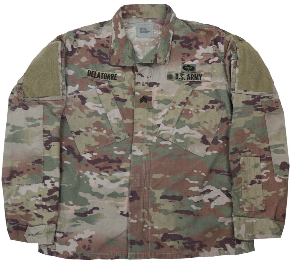 Medium Regular - US Army OCP Combat Uniform Coat Jacket Top Multicam ...