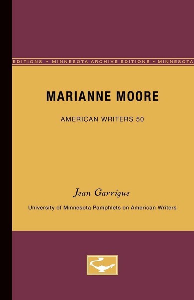 Marianne Moore by Jean Garrigue (Paperback, 1965) for sale online | eBay