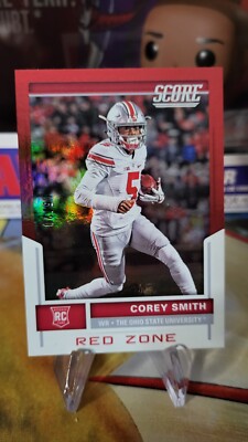 2017 Corey Smith Score Red Zone #/20 Rookie Card The Ohio State ...