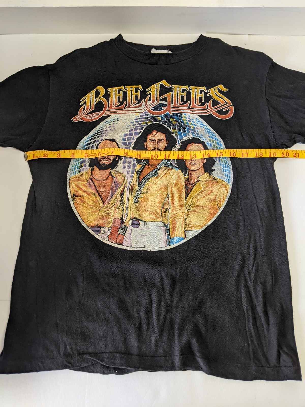 RARE VINTAGE 1970's BEE GEES CONCERT TOUR SHIRT SPIR… - Gem
