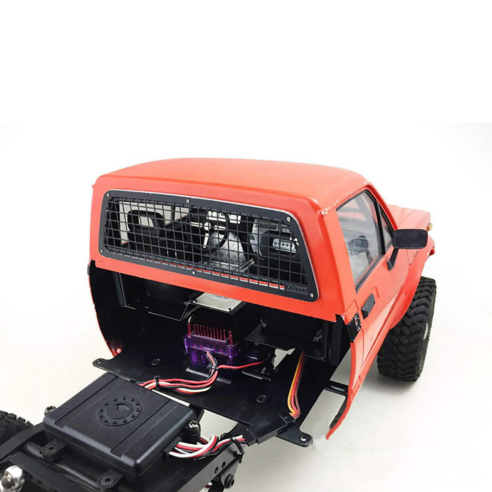 for RC4WD 1/10 TF2 Mojave 2-doors Version. Metal RC Car Shell Frame ...