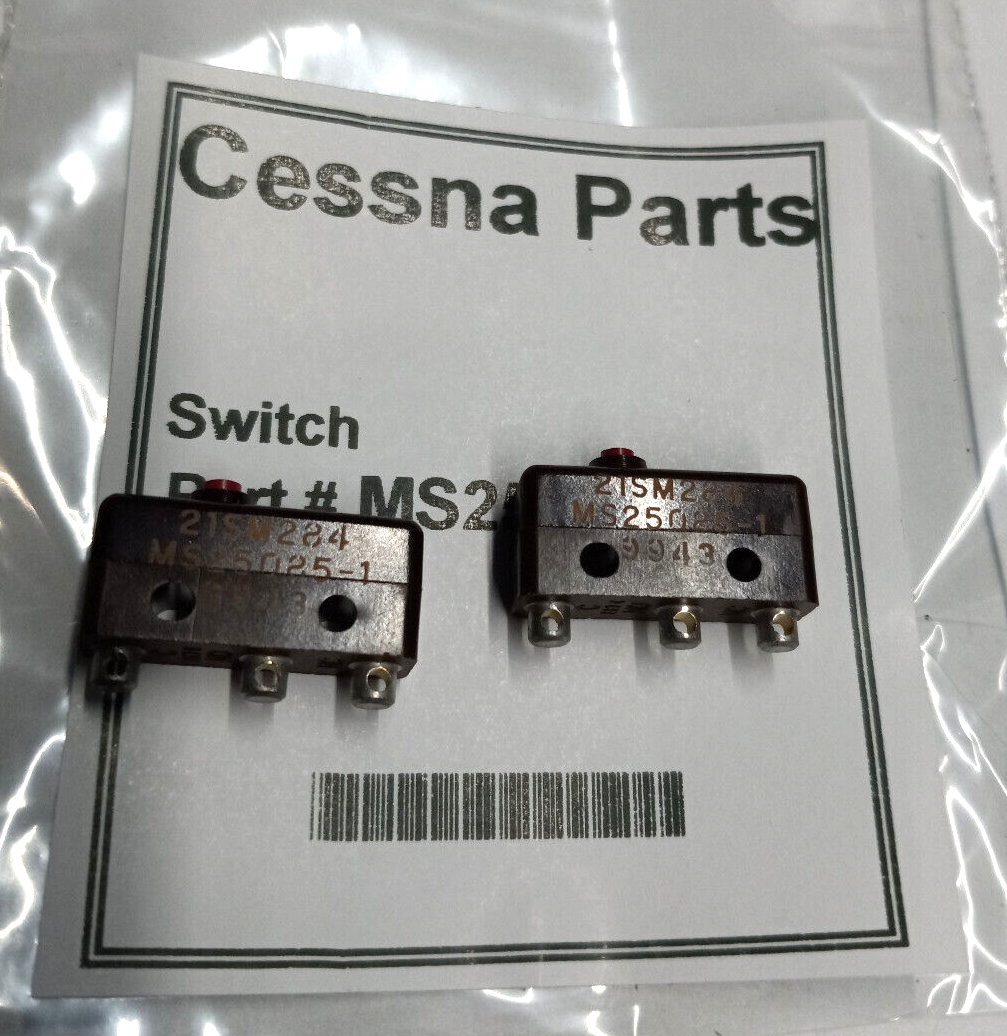 Cessna Part No. MS25085-1 Switch (Pkg. of 2) | eBay