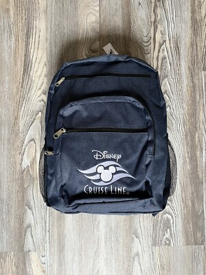 Brand New walt disney cruise unisex backpack blue denim color | eBay