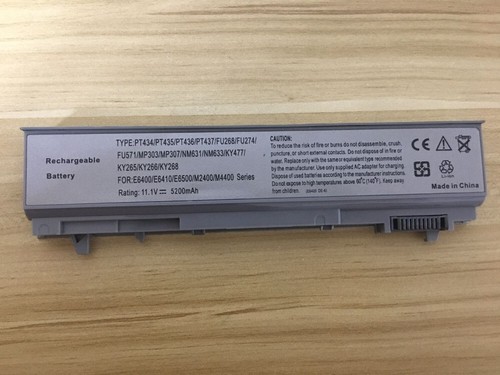 Akku Batterie Für PT434 W1193 4M529 Für Dell Latitude E6400 E6410 E6500 ...