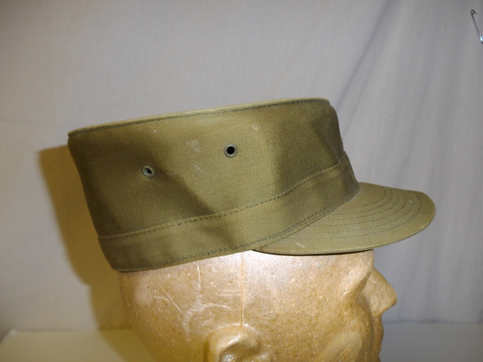 R25C-77 1950's-60's US Army Ridgeway Fatigue hat/cap Castro Elvis size ...