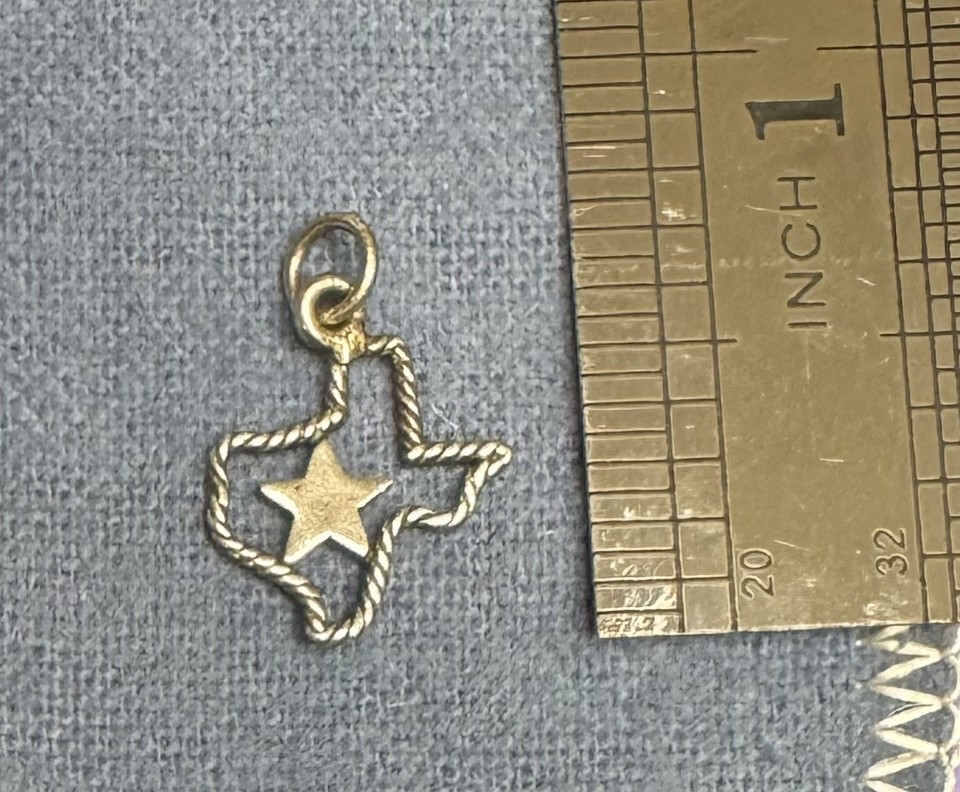 James Avery Sterling Silver Twisted Rope Texas Charm Retired | eBay