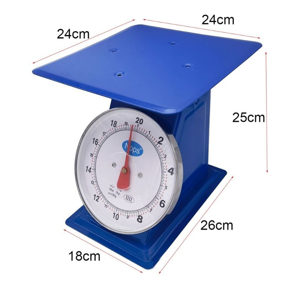 Thickened Mechanical Spring Scale Metal Kitchen Scale Dial Scale ...