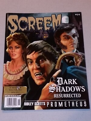 SCREEM #24 2012 HORROR MAGAZINE DARK SHADOWS RESURRECTED DIAMOND ...