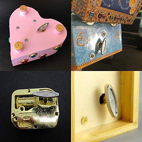 5Pcs 8mm 0.35" Silver Metal Winder T-Bar Winding Keys for Windup ...