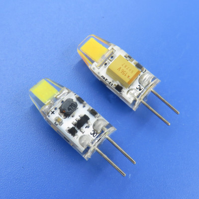 10pcs G4 Bi-Pin T3 LED Light Bulb 0705 COB RV/Boat Lamp AC12V/DC 12-24V ...