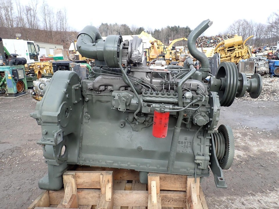 Caterpillar 3306 PC Turbo Diesel Engine GOV'T SURPLUS! D7F Dozer CAT D7 ...