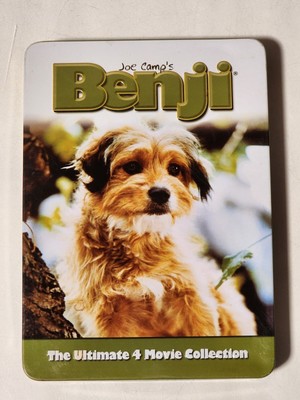 JOE CAMP'S BENJI ULTIMATE 4 MOVIE COLLECTION DVD IN COLLECTIBLE TIN ...