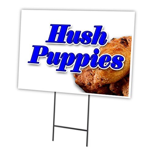 18x24 Hush Puppies 18"x24" Yard Stake Outdoor Plastic coroplast Window ...